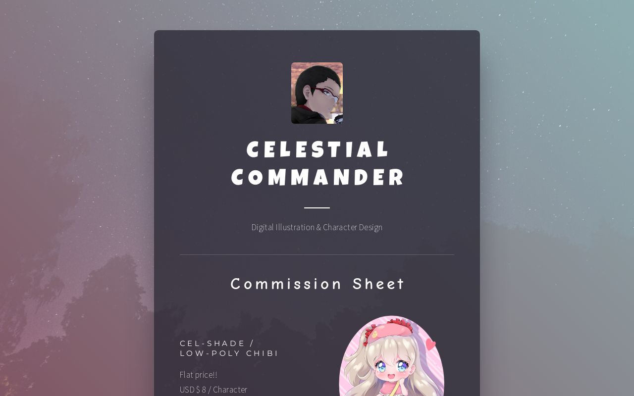 Celestial Commander Art